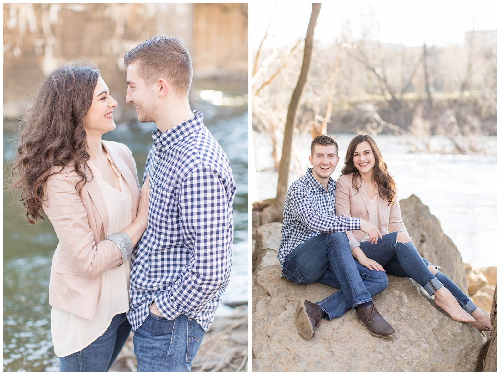 Madison & Corey: Romantic Downtown Engagement Session - Demi Mabry ...