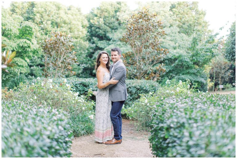 McGill Rose Garden Engagement Session || Amanda & George - Demi Mabry ...