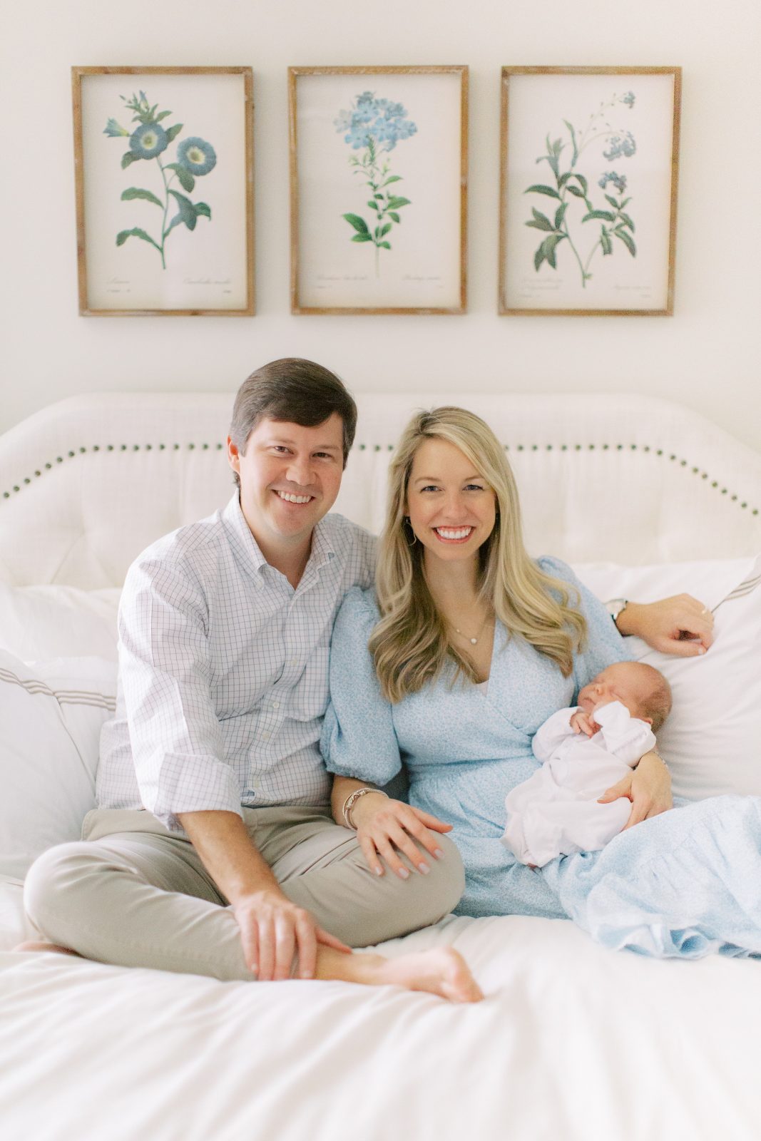 Charlotte Lifestyle Newborn portraits for Baby Boy | NC Photographer