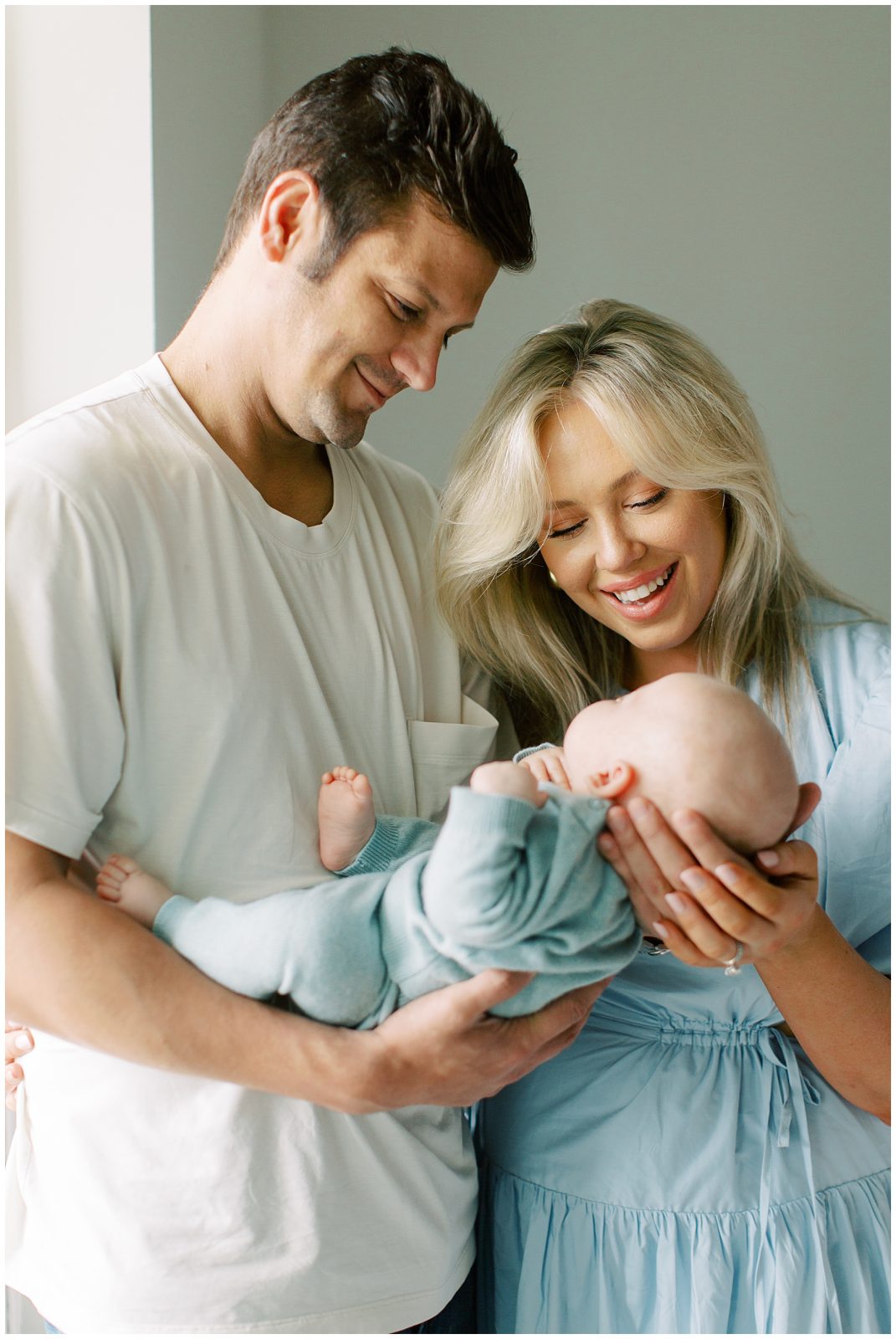 Charlotte In-Home Newborn Session for Baby Boy