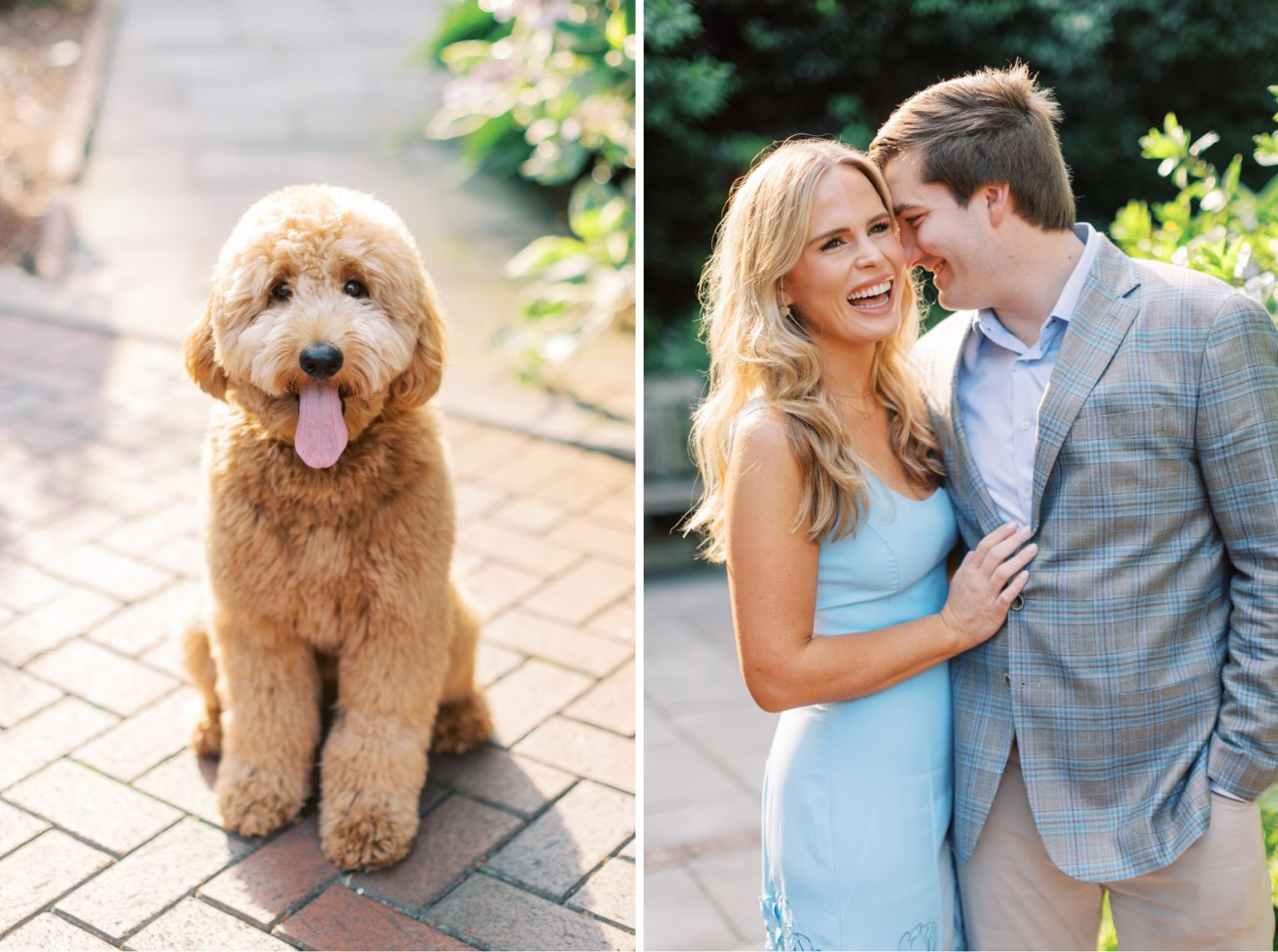 Morning Engagement Session at Duke Mansion